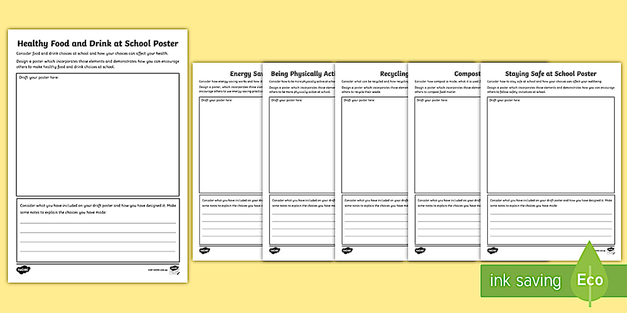 Healthy, Safe and Active Spaces Poster Design Resource Pack