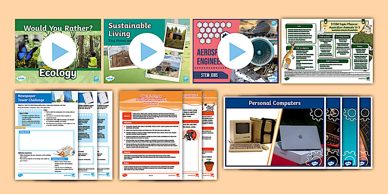 FREE! - FREE! STEM Taster Pack F-6 Australia (teacher made)