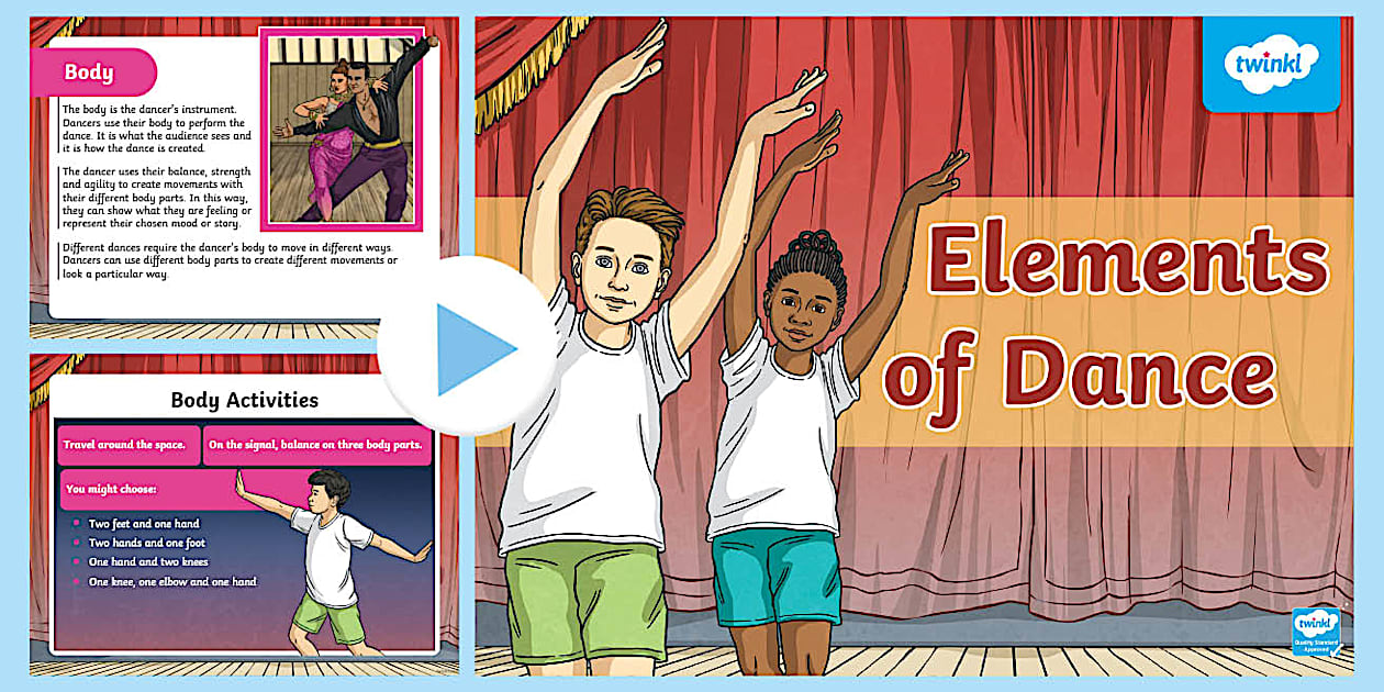Elements of Dance - PowerPoint - KS2 Dance (teacher made)