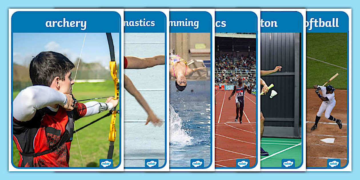 The Summer Games Events Display Posters (teacher made)