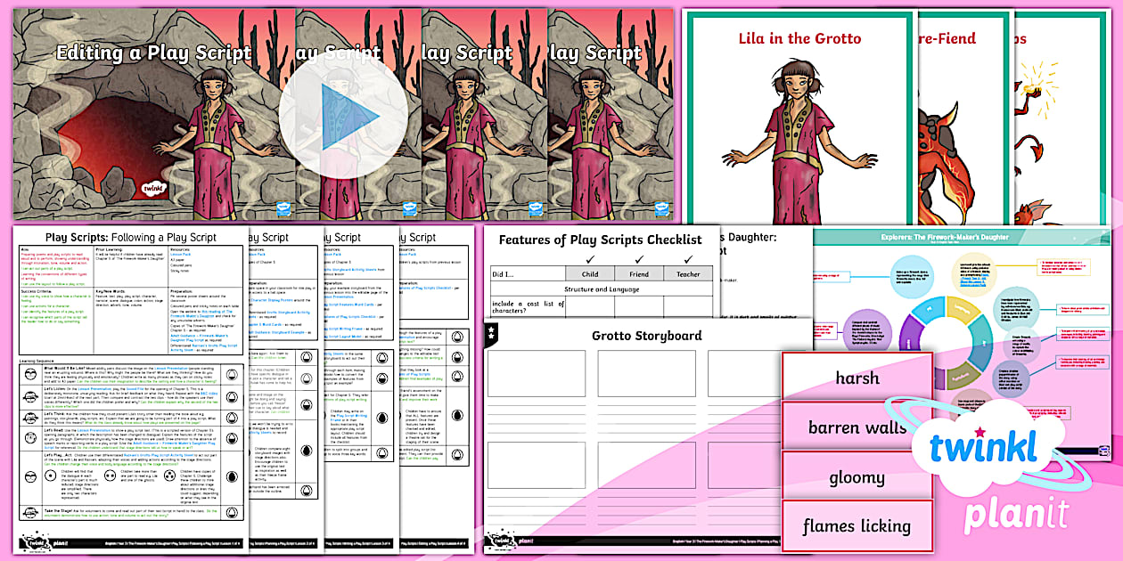 Explorers: The Firework-Maker's Daughter: Play Scripts Y3 Genre Unit ...
