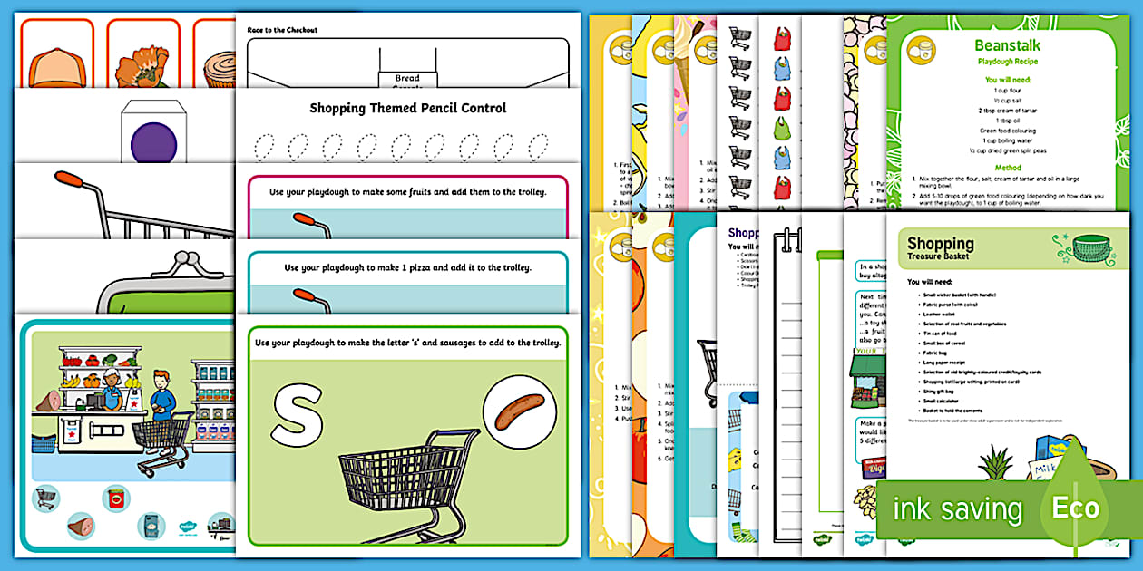 Childminder Shopping-Themed EYFS Resource Pack - Twinkl