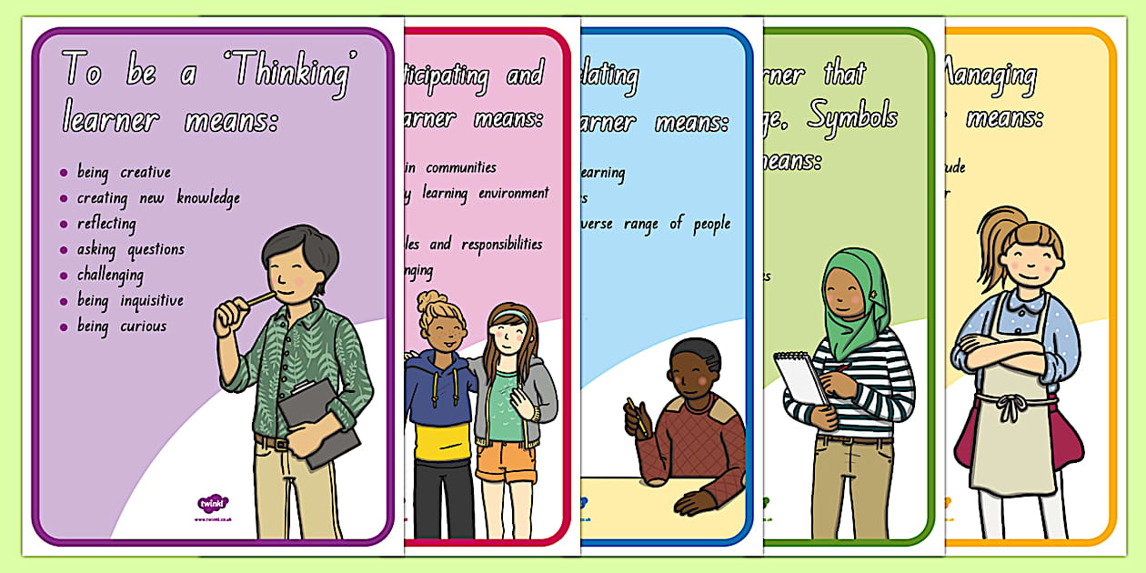 Key Competencies in a Child - Posters (teacher made)