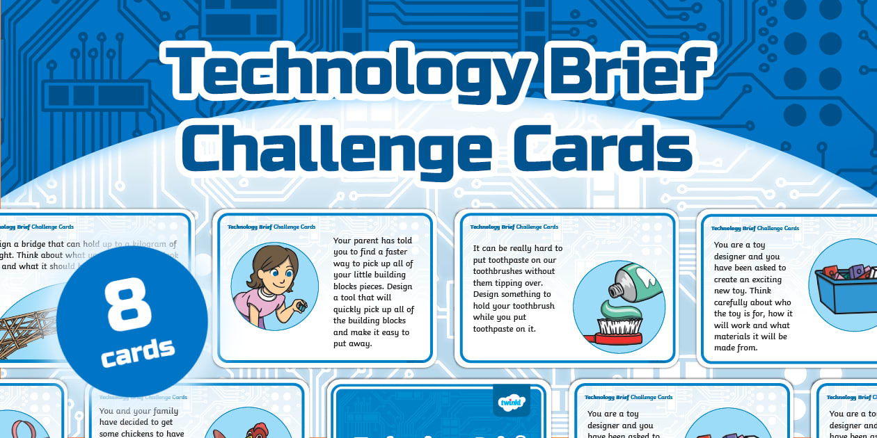 Level 1 Technology Brief Challenge Cards