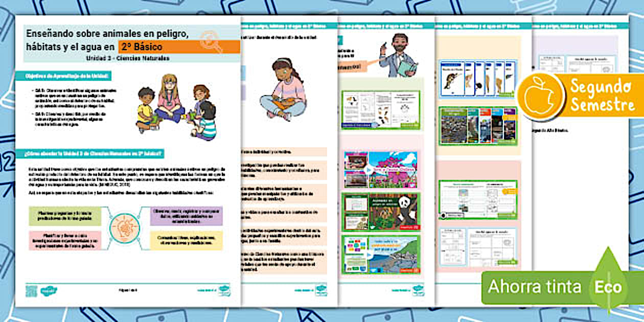 Enseñando Ciencias en 2º Básico Unidad 3 Ciencias Naturales