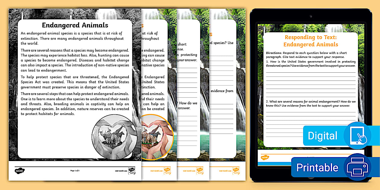 Fourth Grade Reading Passages Text Evidence Writing Prompts