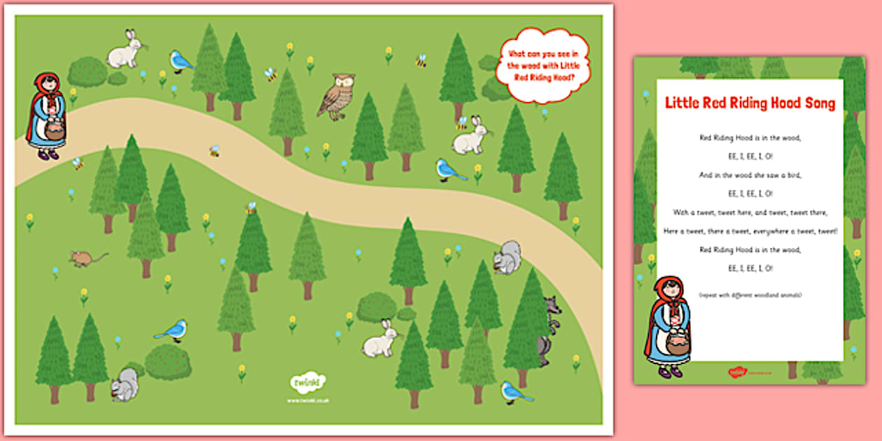 Little Red Riding Hood Poster Pack (teacher made) - Twinkl