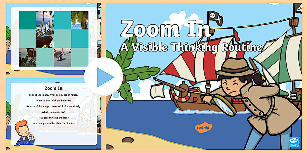 Zoom In Pirates PowerPoint - Twinkl