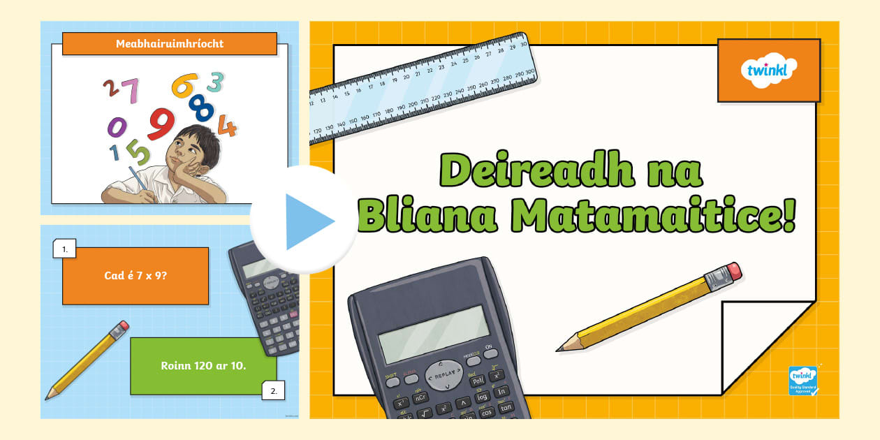 Deireadh na Bliana Matamaitice!