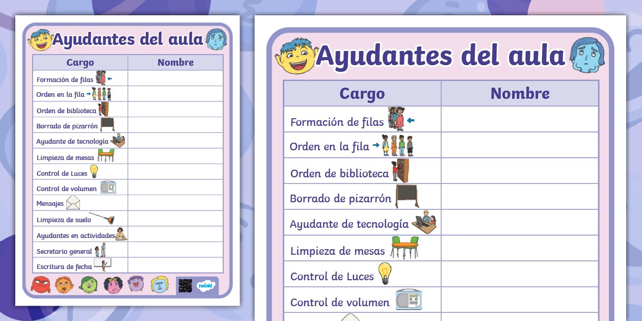 Regreso a clases - ayudantes (Teacher-Made) - Twinkl