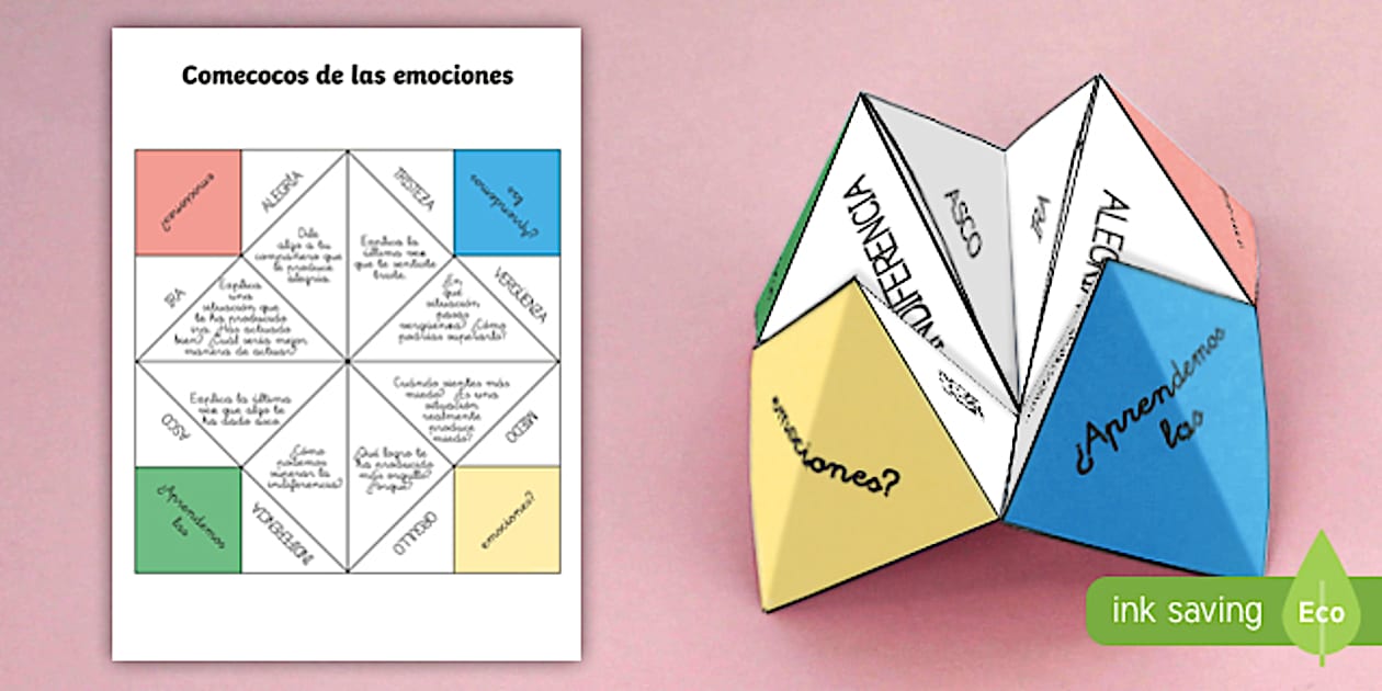 Comecocos: Las emocione - Twinkl