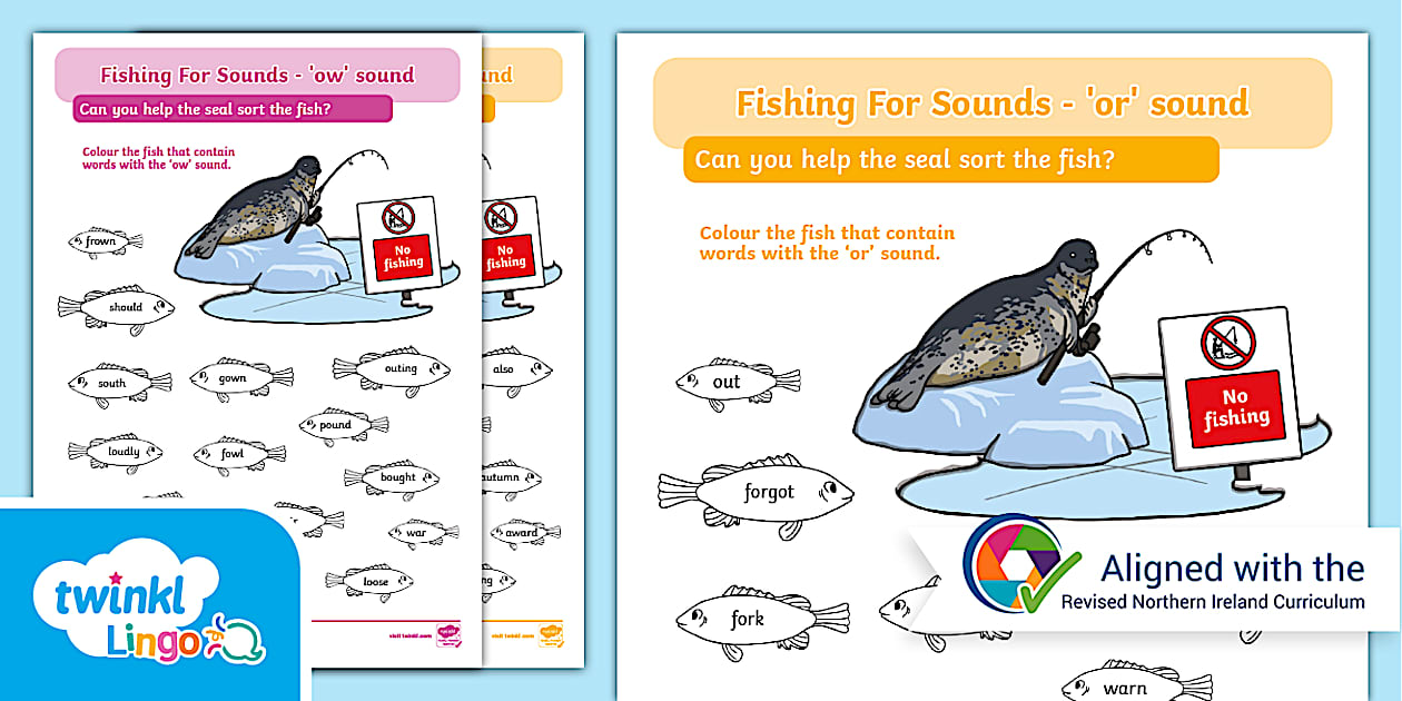 Phase 3b Fishing For Sounds (teacher made) - Twinkl