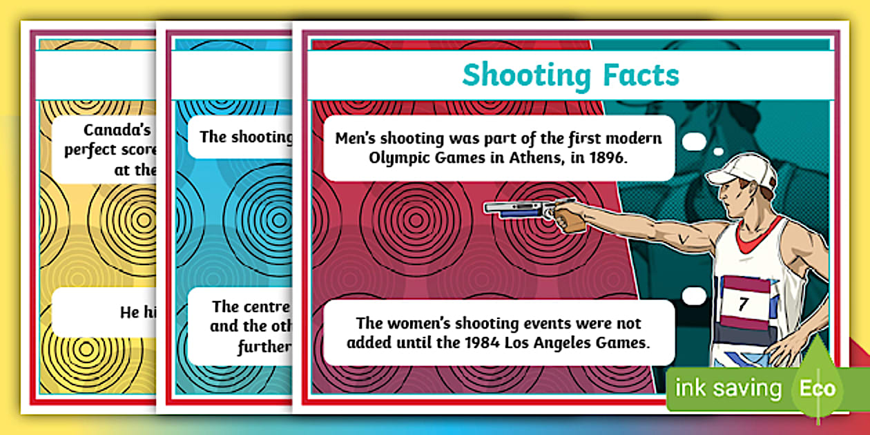 Shooting Display Facts (teacher made) - Twinkl