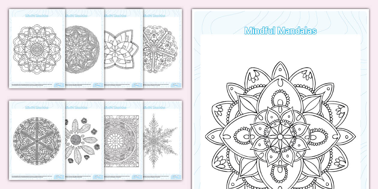 Mindful Mandalas (teacher made) - Twinkl