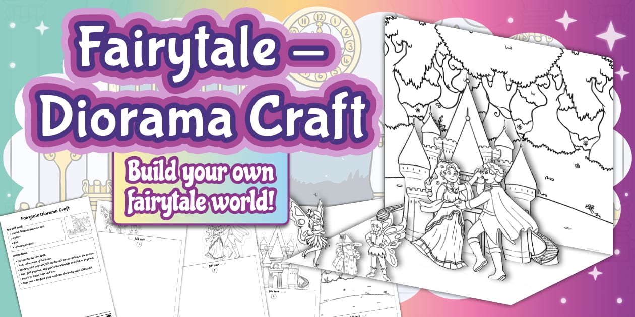 * NEW * Foundation Phase Life Skills - Fairytale - Diorama Craft (CAPS