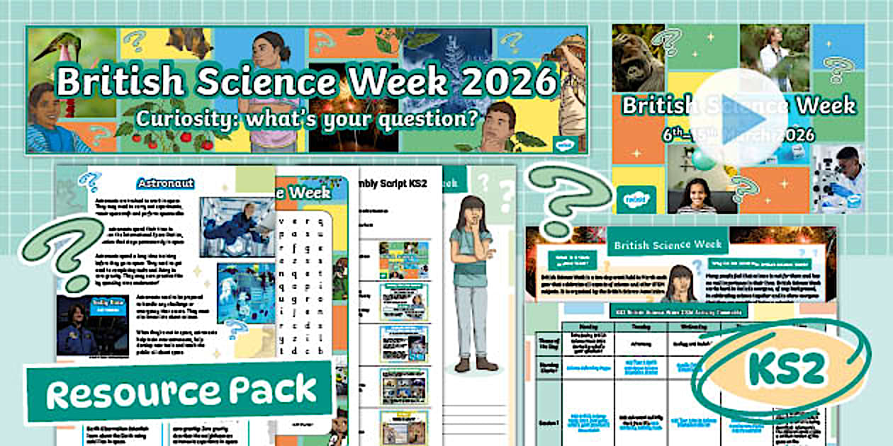 KS2 British Science Week 2026 Resource Pack