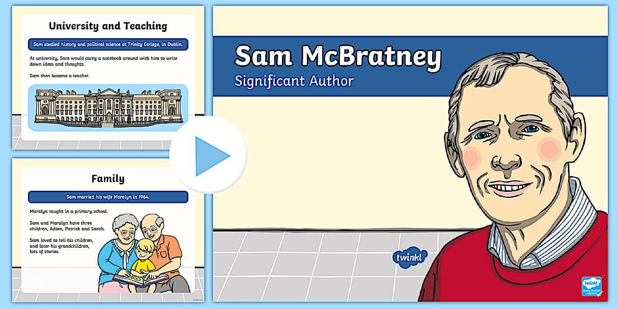 Sam McBratney PowerPoint (Teacher-Made) - Twinkl