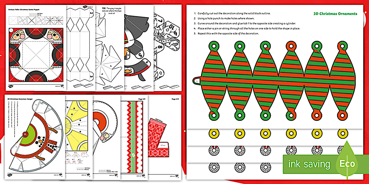 CFE Second Level The 12 Crafts of Christmas Resource Pack