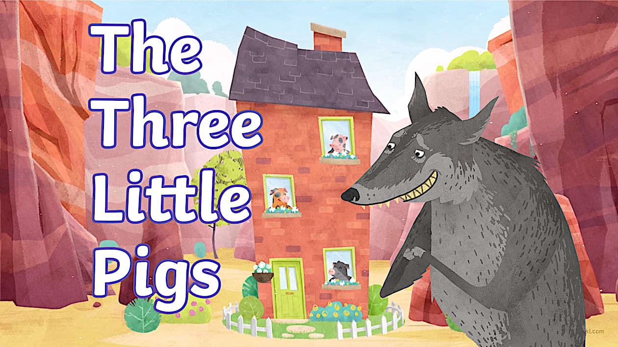The Three Little Pigs Animation Story