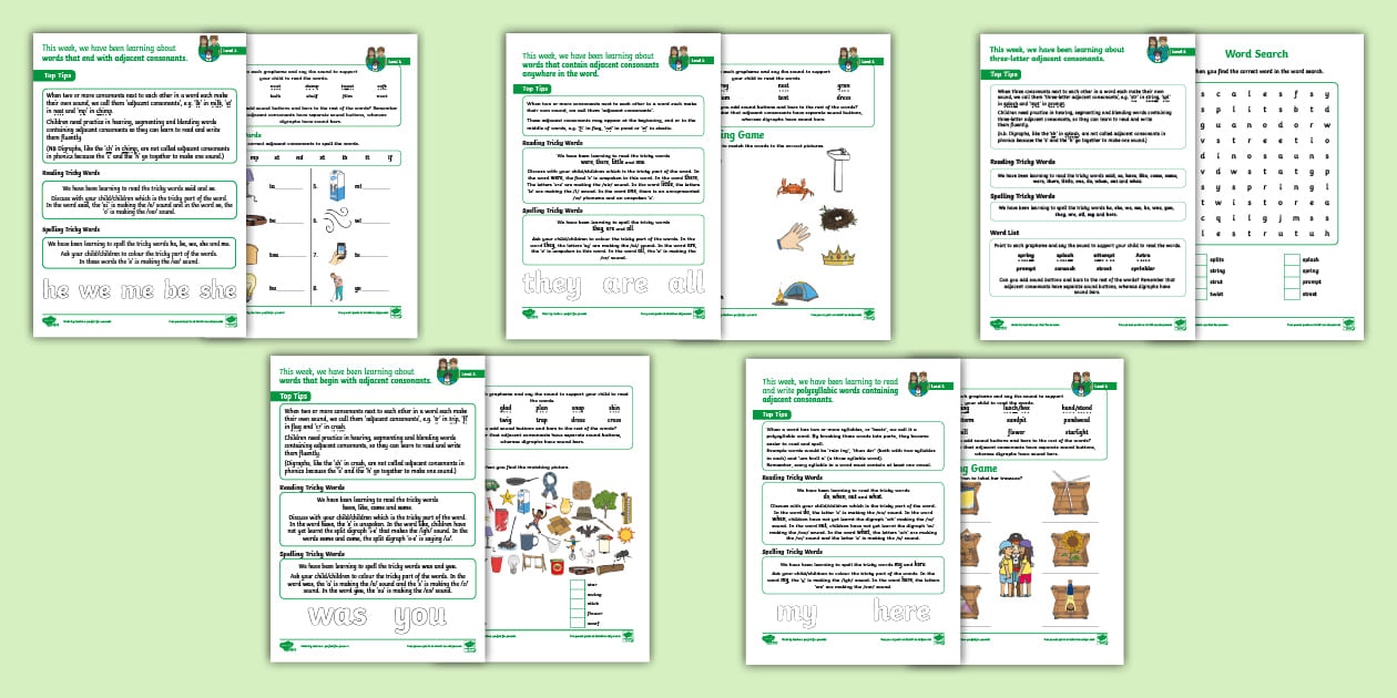 Level 4 Parent Information Sheet Pack - Primary Resources
