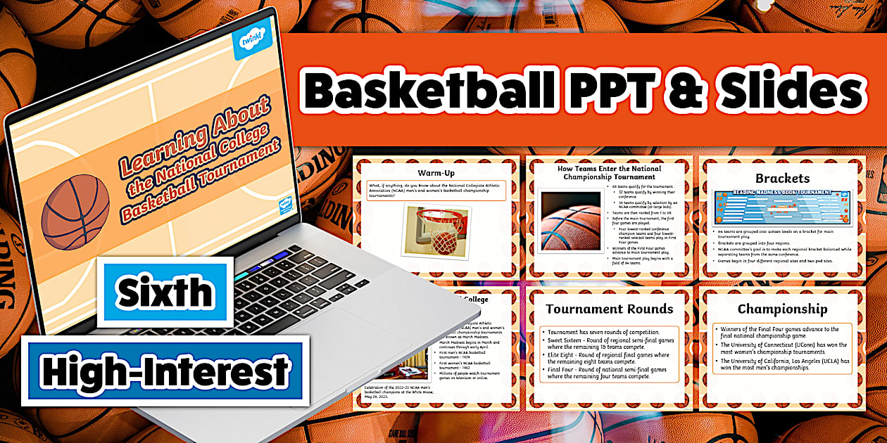 Sixth Grade Learning About March Madness PPT & Google Slides