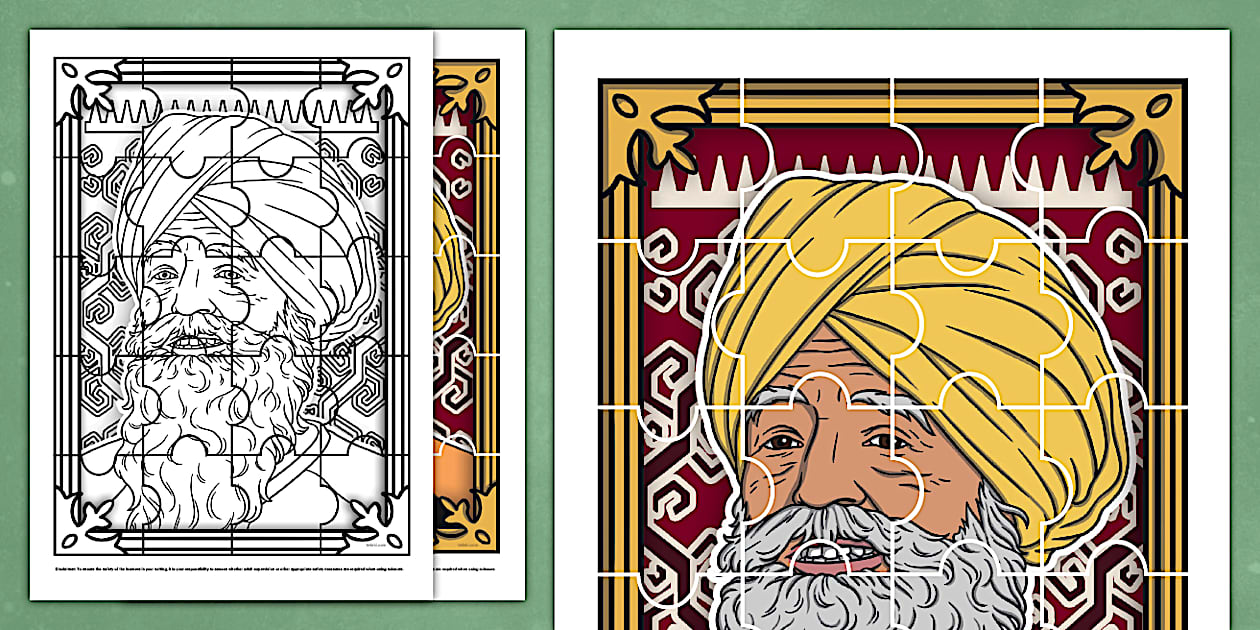 Fauja Singh Jigsaw Puzzle (teacher made) - Twinkl