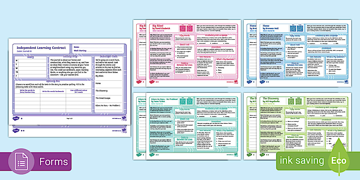 Junior Journal 66 November 2023 Follow-Up Activity Pack