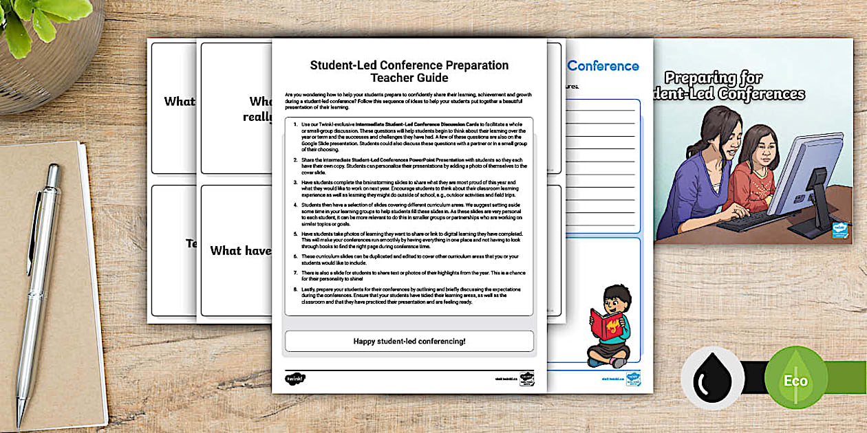 Student-Led Conference Resource Pack (teacher made) - Twinkl
