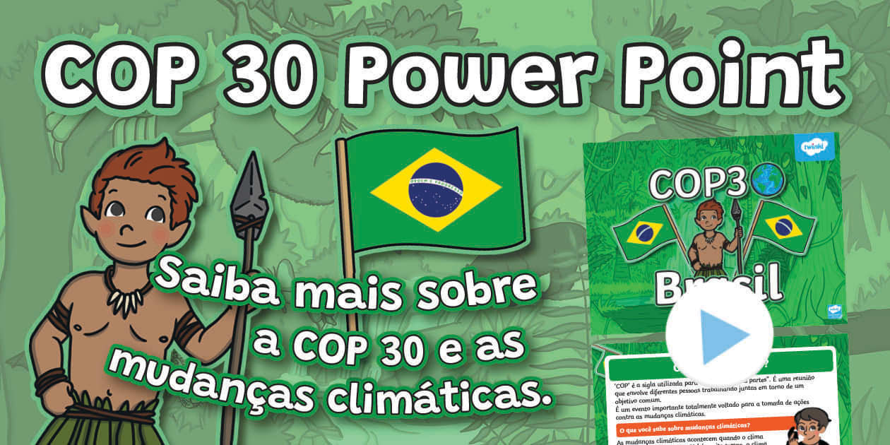 Apresentação COP 30 para Ensino Fundamental