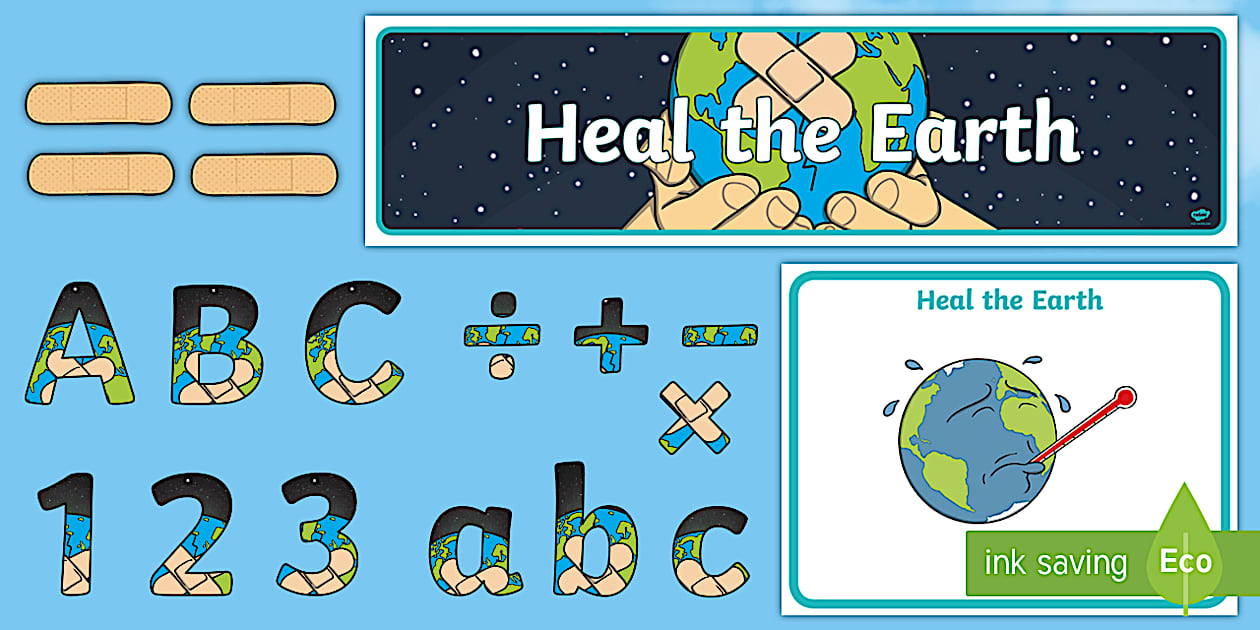 Heal the Earth Bulletin Board | Twinkl Resources USA