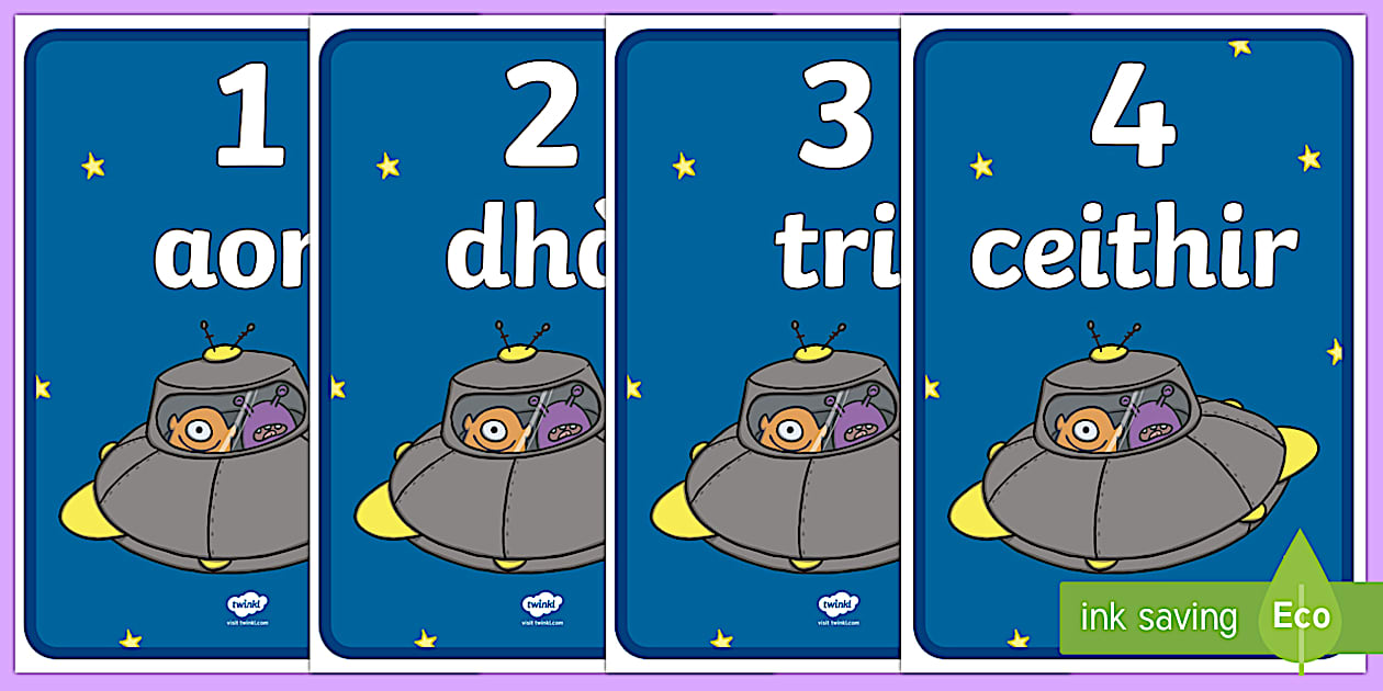 Space Ship 0-10 Countdown Posters (teacher made) - Twinkl