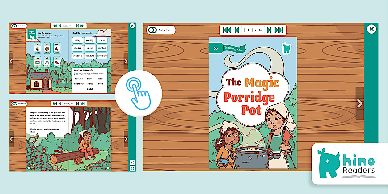 Level 6b Decodable Readers: The Magic Porridge Pot - Twinkl