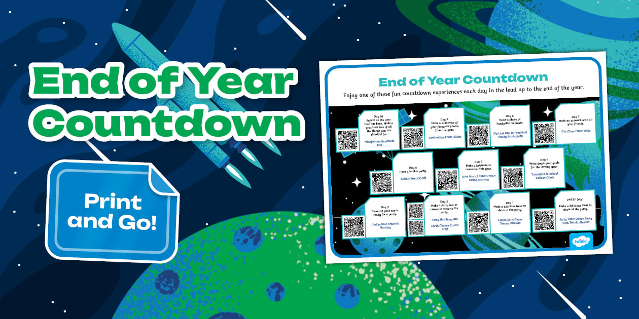 End of Year Countdown Calendar