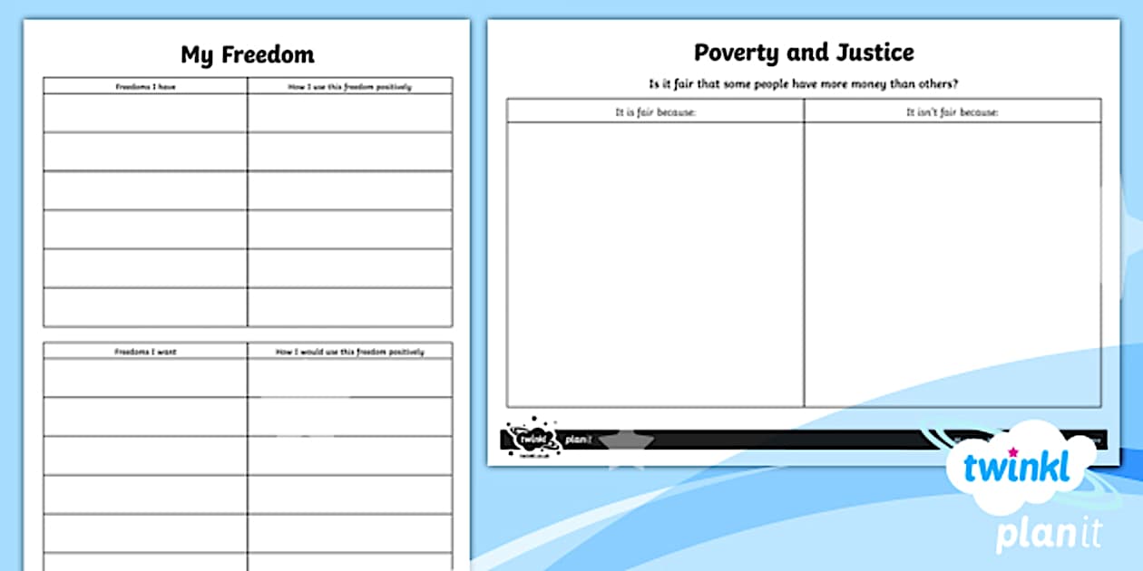 RE: Justice and Freedom Year 6 Home Learning Tasks - Twinkl
