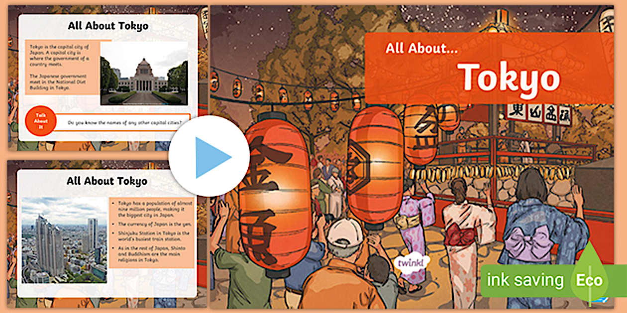 KS2 All About Tokyo PowerPoint (teacher made) - Twinkl