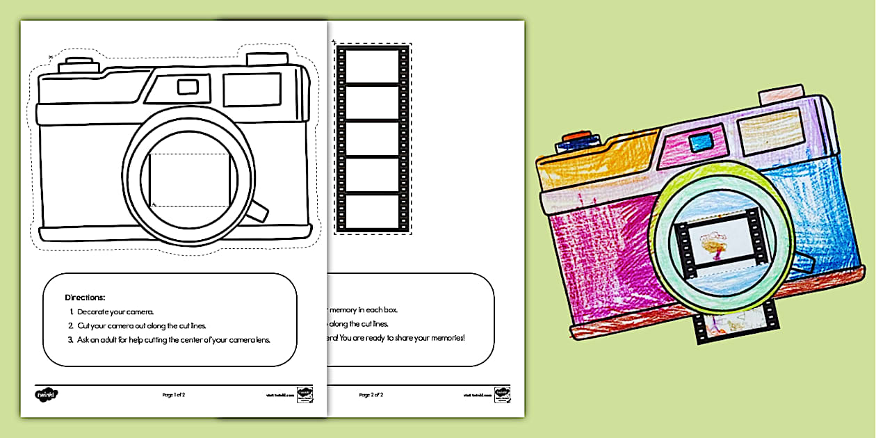 Engaging My Summer Memories Activity for Kids | Twinkl USA
