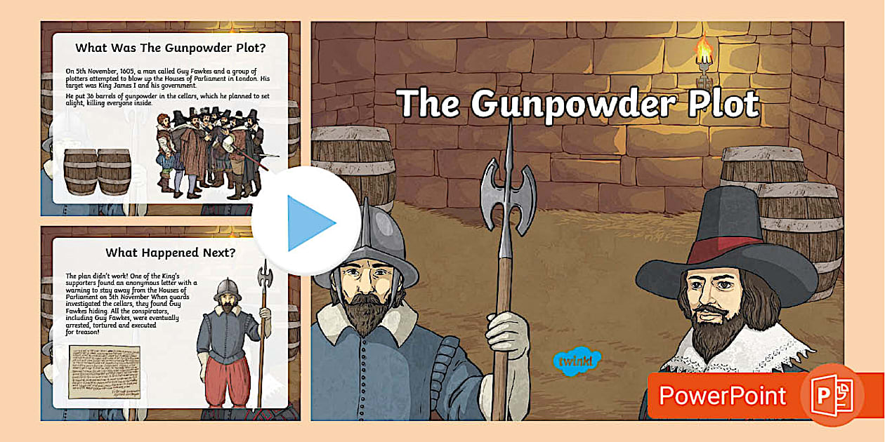 The Gunpowder Plot PowerPoint (teacher made) - Twinkl