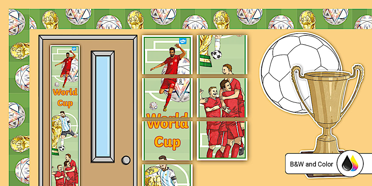 World Cup Door Decorating Pack