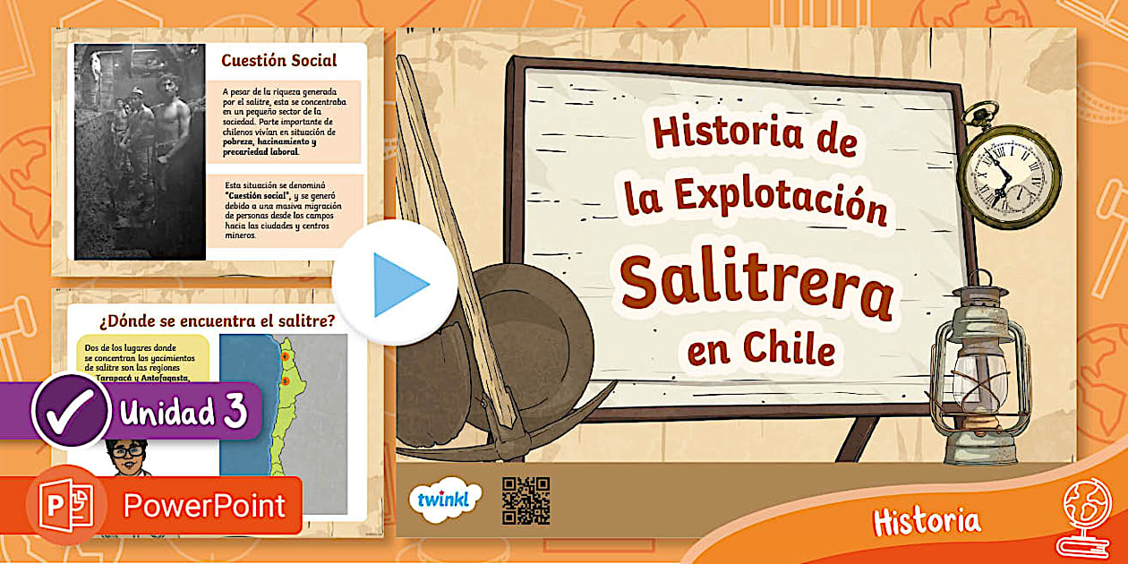 PowerPoint | Explotación Salitre | Chile | Historia