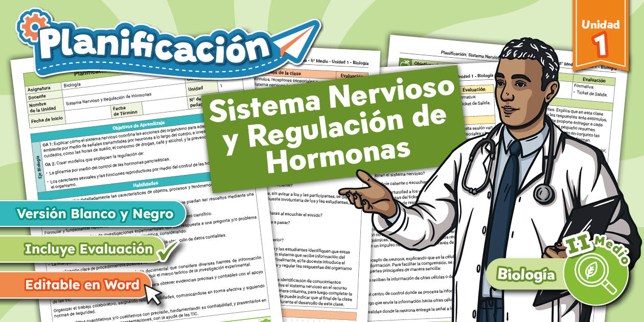 Planificación | Unidad 1 | Biología | II° Medio