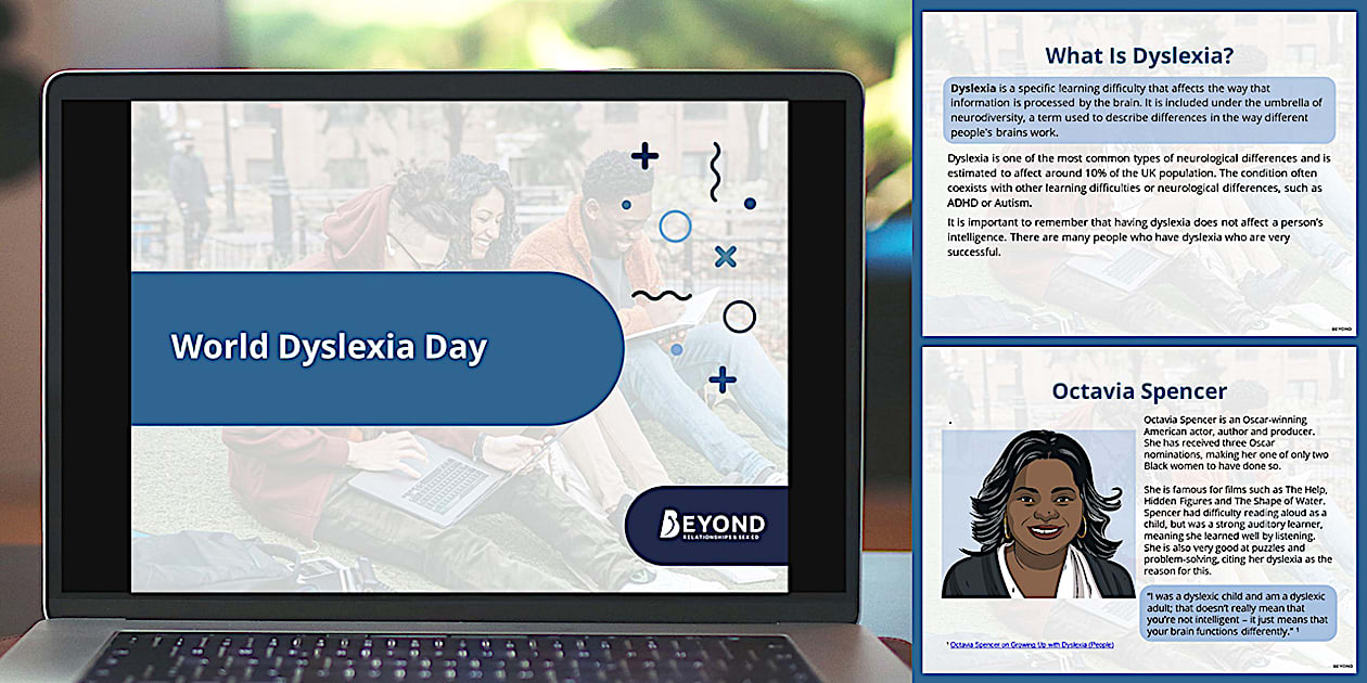 World Dyslexia Day PowerPoint (teacher made) - Twinkl