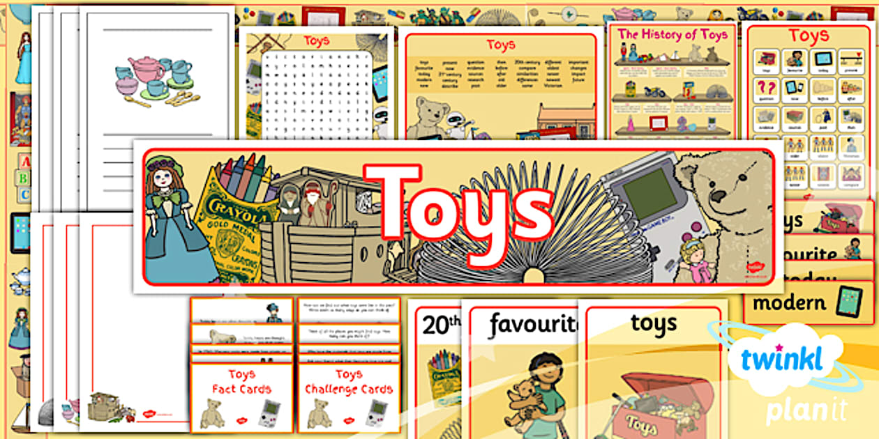 History: Toys KS1 Unit Additional Resources (teacher made)
