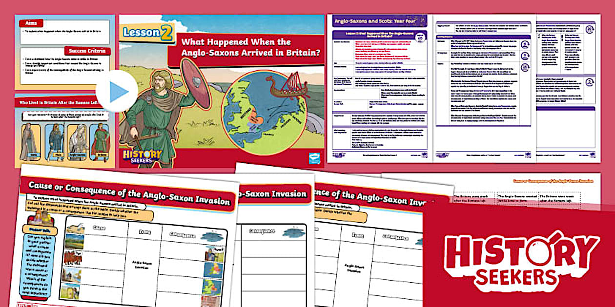 Anglo-Saxons and Scots Lesson Pack 2 (teacher made) - Twinkl