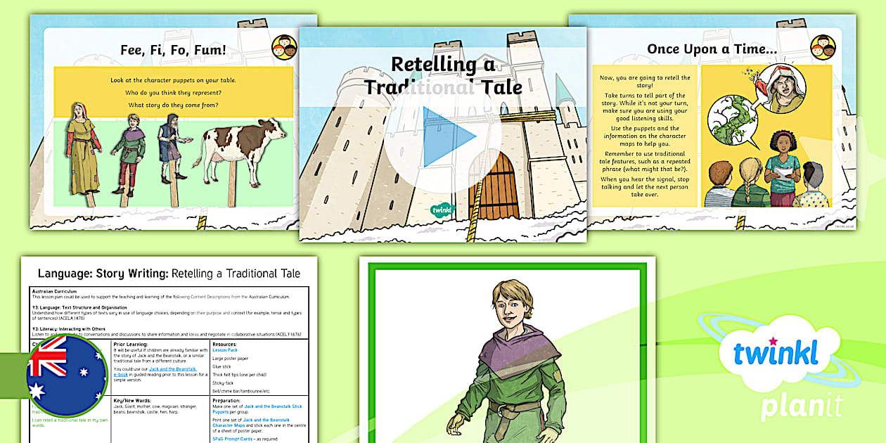 PlanIt English Year 3 Plants: Jack and the Beanstalk: Story Writing (1 ...