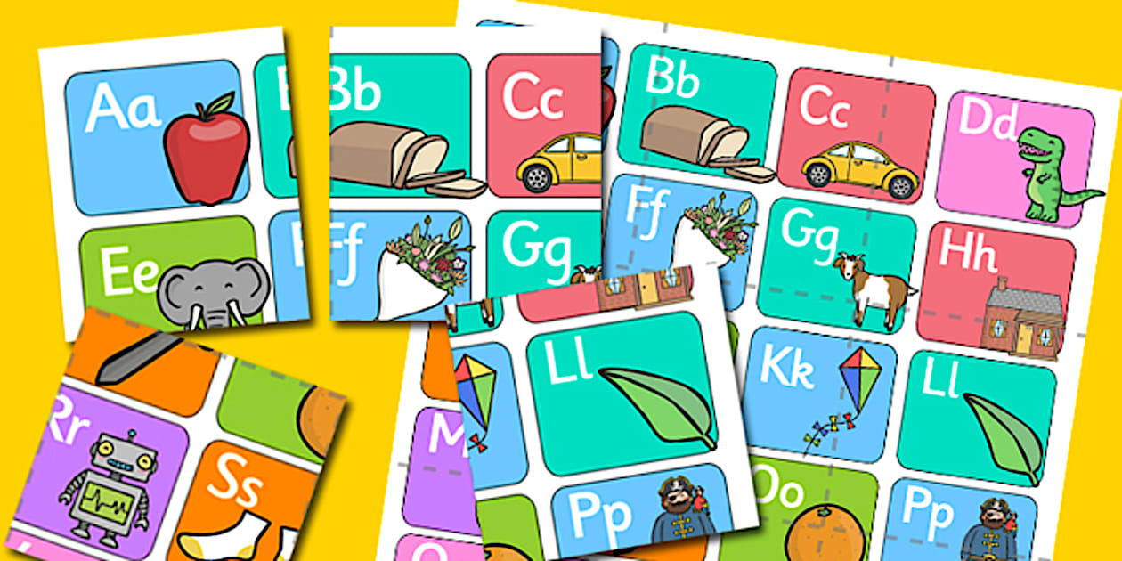 Alphabet Puzzle - ESL Alphabet Games (teacher made) - Twinkl