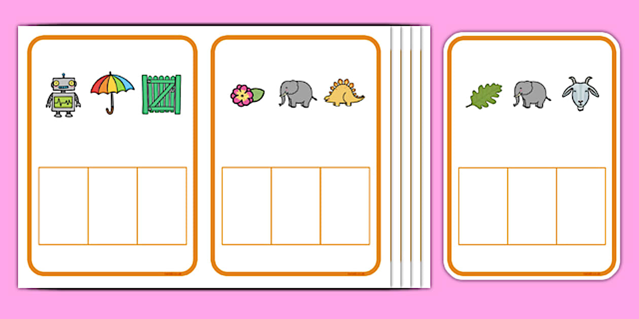 Build a Word Card Game - Learning Resources Phonics Phase 2