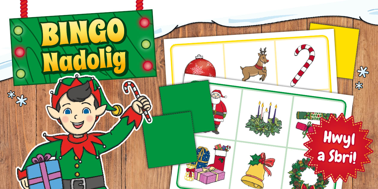 Gêm Bingo Y Nadolig