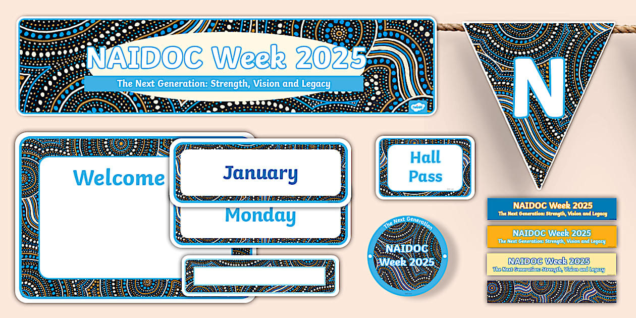 NAIDOC Week 2025 Display Pack - Twinkl