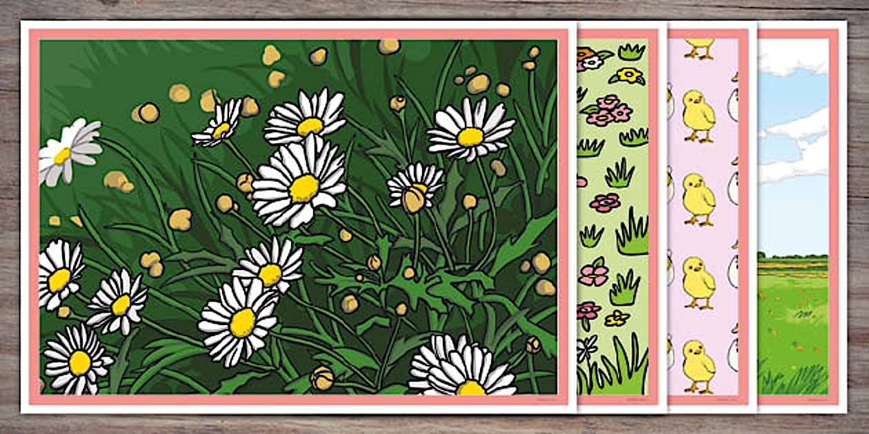 Spring Placemats | Twinkl Party (teacher made) - Twinkl
