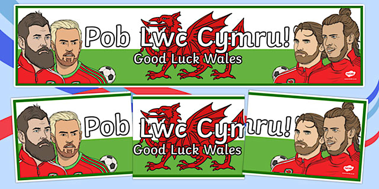 Pob Lwc Cymru Display Banner (teacher made) - Twinkl